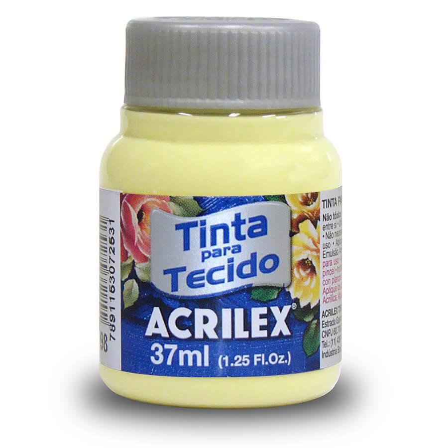 Vopsea textile Acrilex, 37ml, Galben deschis - eMAG.ro