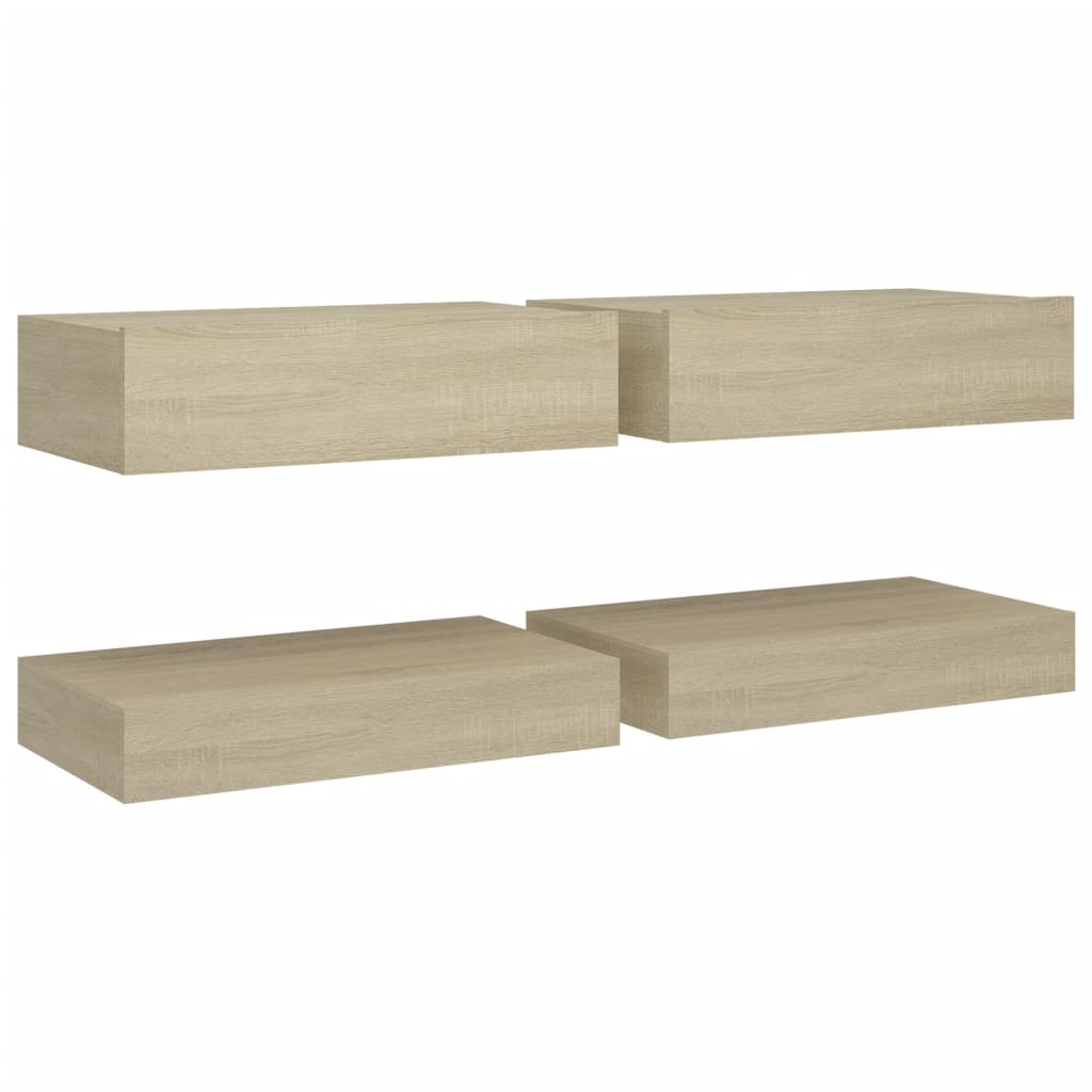 Set 2 dulapuri TV living, Cu lumini LED, Lemn compozit, 60x35 cm ...