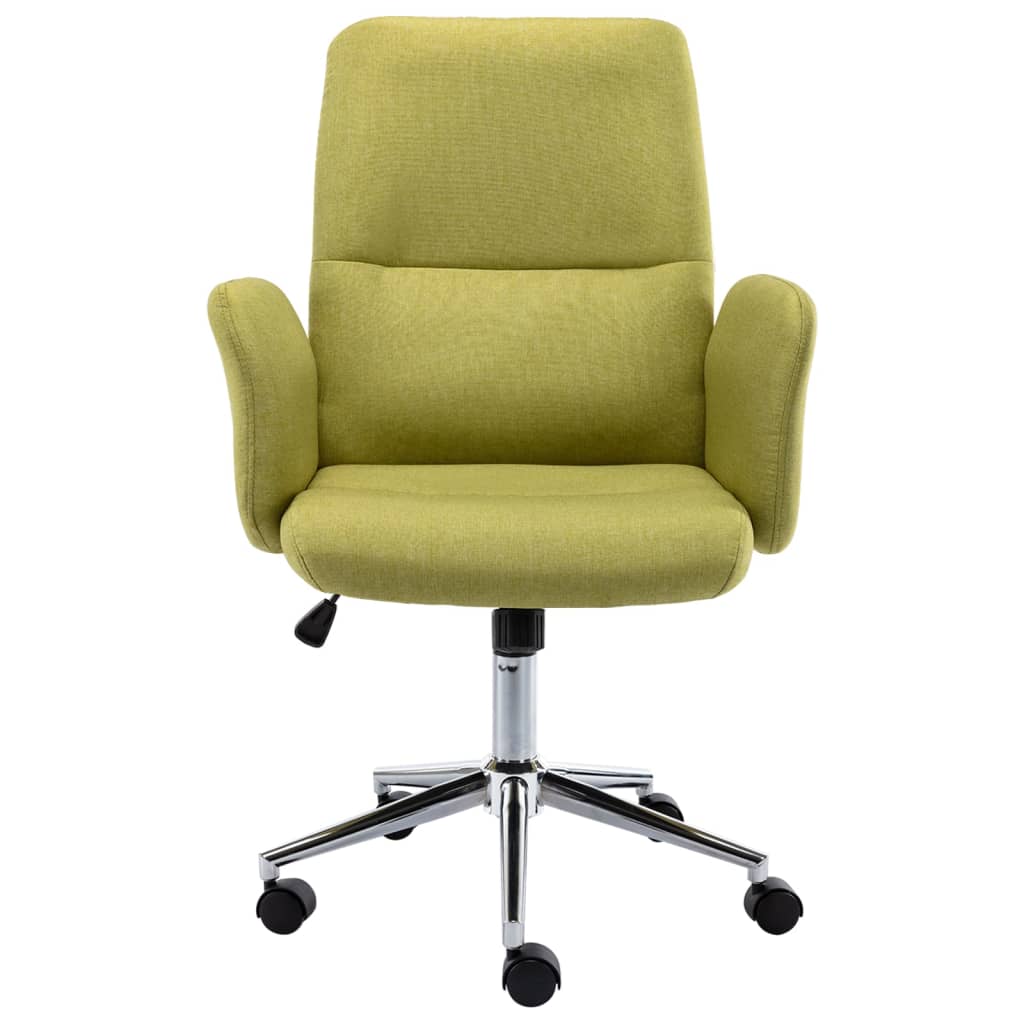 Scaun de birou, verde, material textil, design elegant 9608 - eMAG.ro