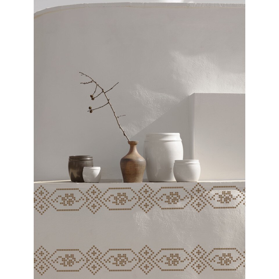 Sablon 44 x 25cm Refolosibil Repetitiv Motiv Traditional - SMTR07 - eMAG.ro