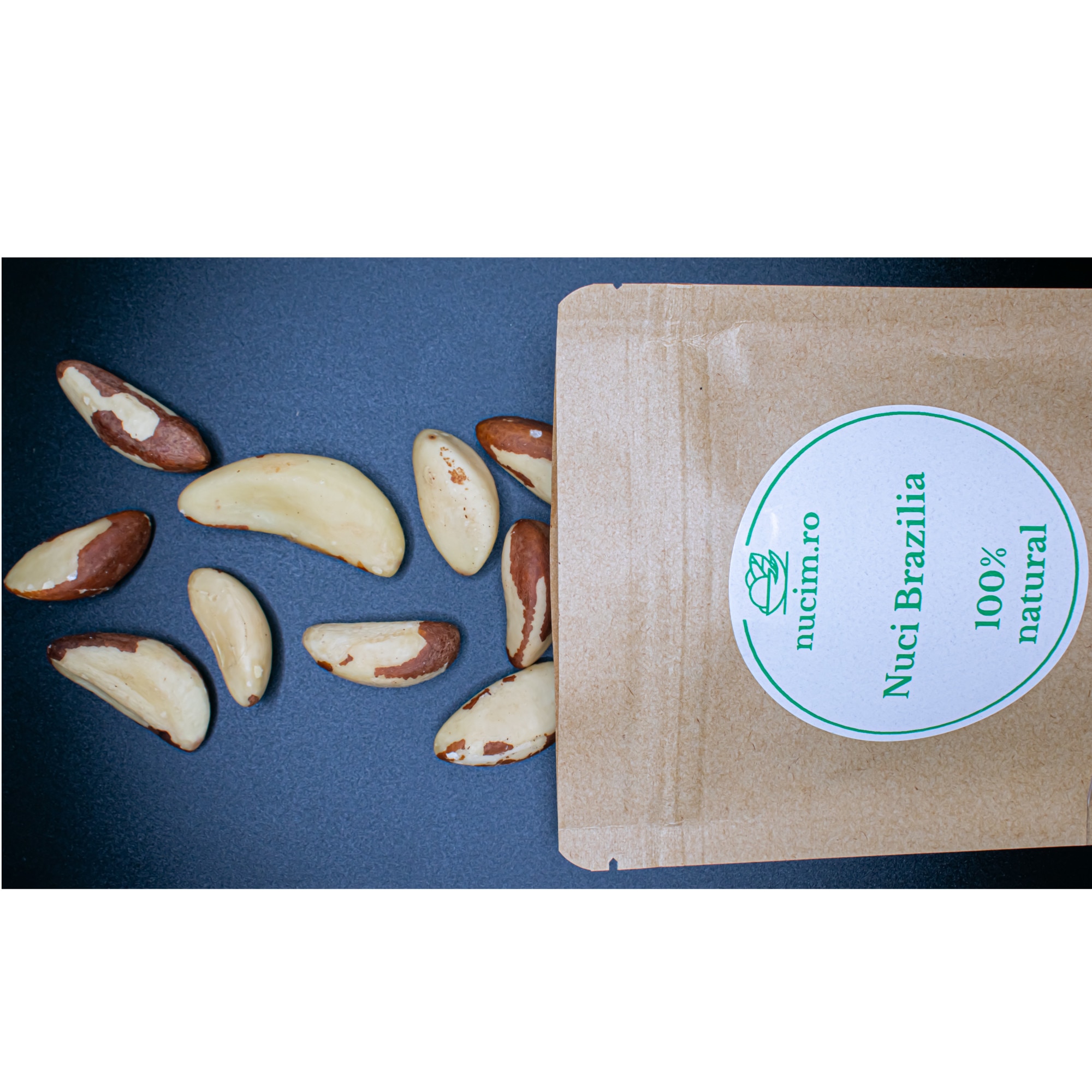 Nuci de Brazilia, crude, 100% naturale, nucim, 1 kg - eMAG.ro