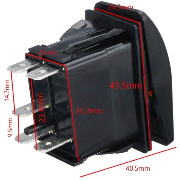 Cablaj Pentru LED Bar, Proiector cu Buton Incastrabil, Lumina Albastru ...