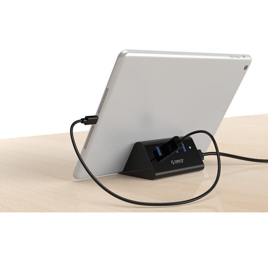 USB хъб Orico SHC-U3 V2 4 USB 3.0 порта черен - eMAG.bg