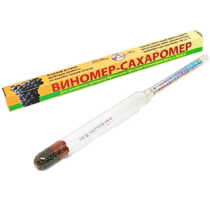 Vinometru, Mustimetru, Tester Alcoolemie, 0-25 grade - eMAG.ro