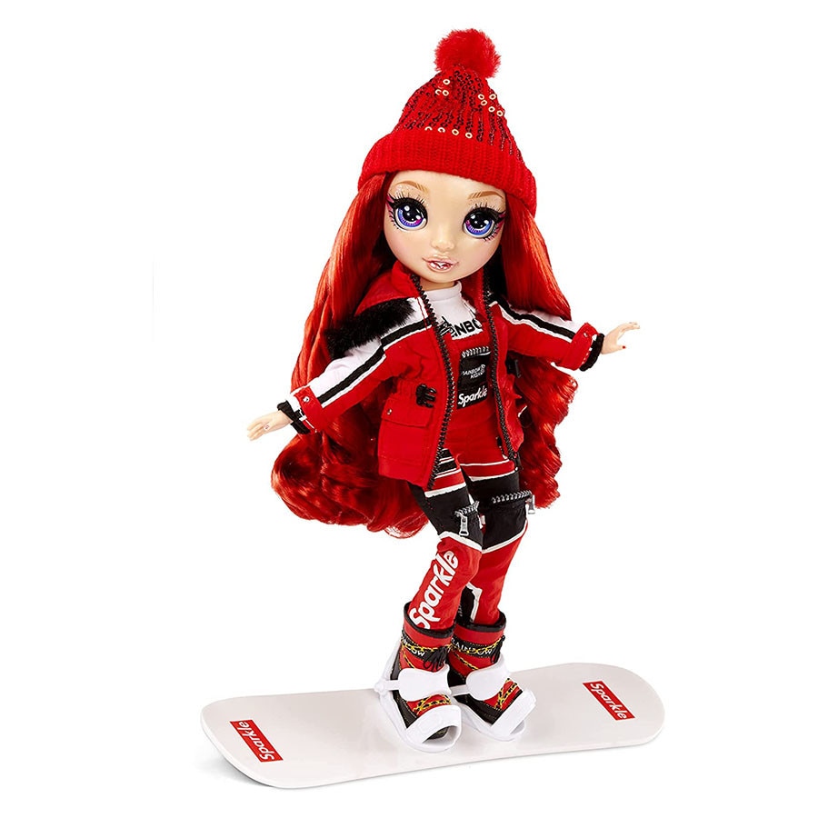 Papusa Rainbow High Winter Break Ruby Anderson cu accesorii - eMAG.ro