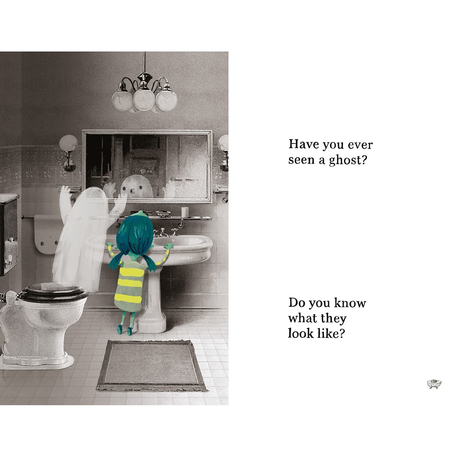 There's a Ghost in this House - Oliver Jeffers - eMAG.ro