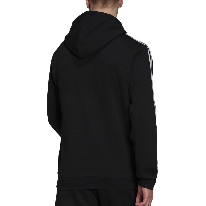 Hanorac Adidas Essentials 3-Stripes H14641, Barbati, Negru, XL - eMAG.ro
