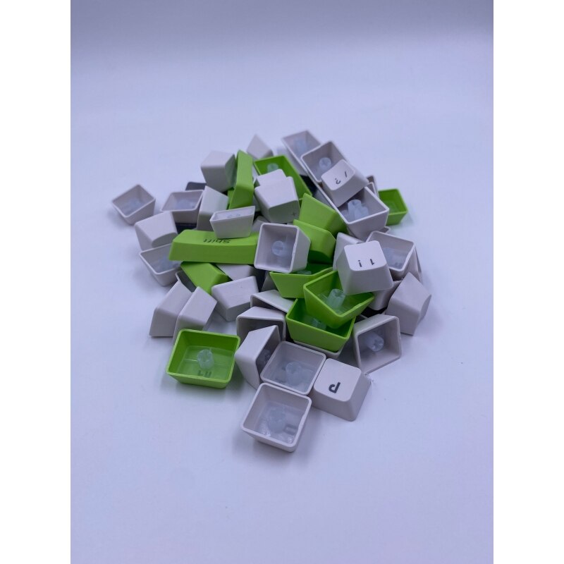 Set 61 butoane Royal Kludge PBT Double-Shot Keycaps, 61 taste ...