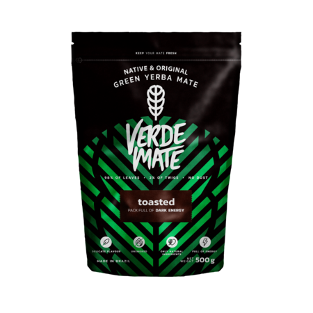 Чай Yerba Mate, Verde Mate Toasted, Плодове, Бразилия, 500 г - eMAG.bg