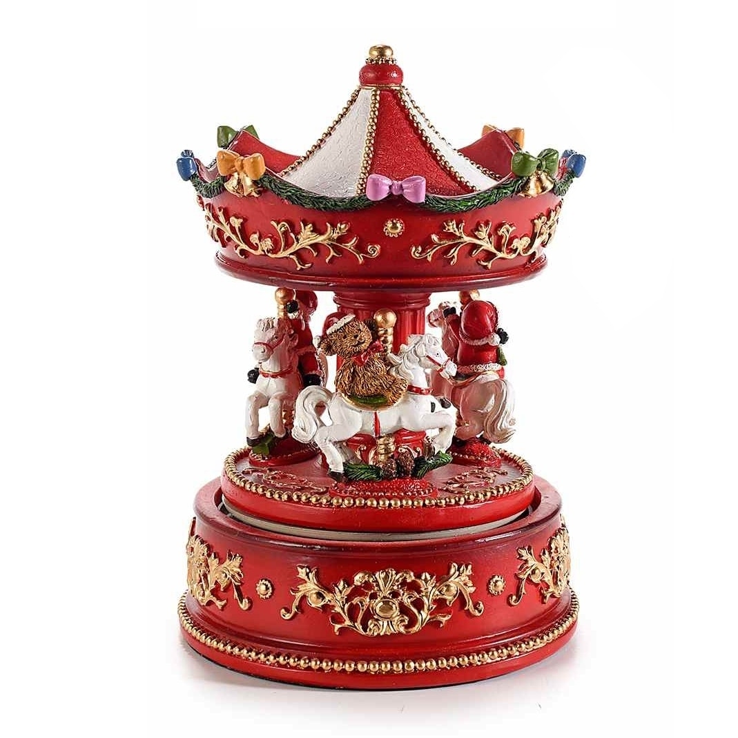 Polirezin zenés körhinta Caluti modell Ø 11 cm x 16,5 h - eMAG.hu