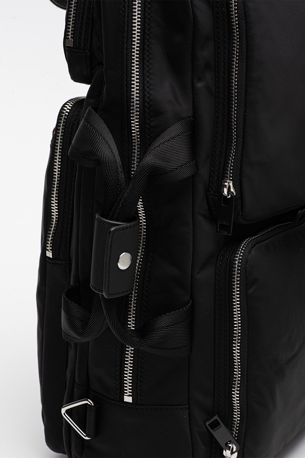 Diesel, Trophy egyszínű hátizsák, fekete/fehér/narancssárga - eMAG.hu