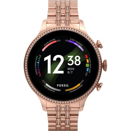 Ceas smartwatch Fossil Gen6 FTW6077, Stainless ,Rose Gold - eMAG.ro