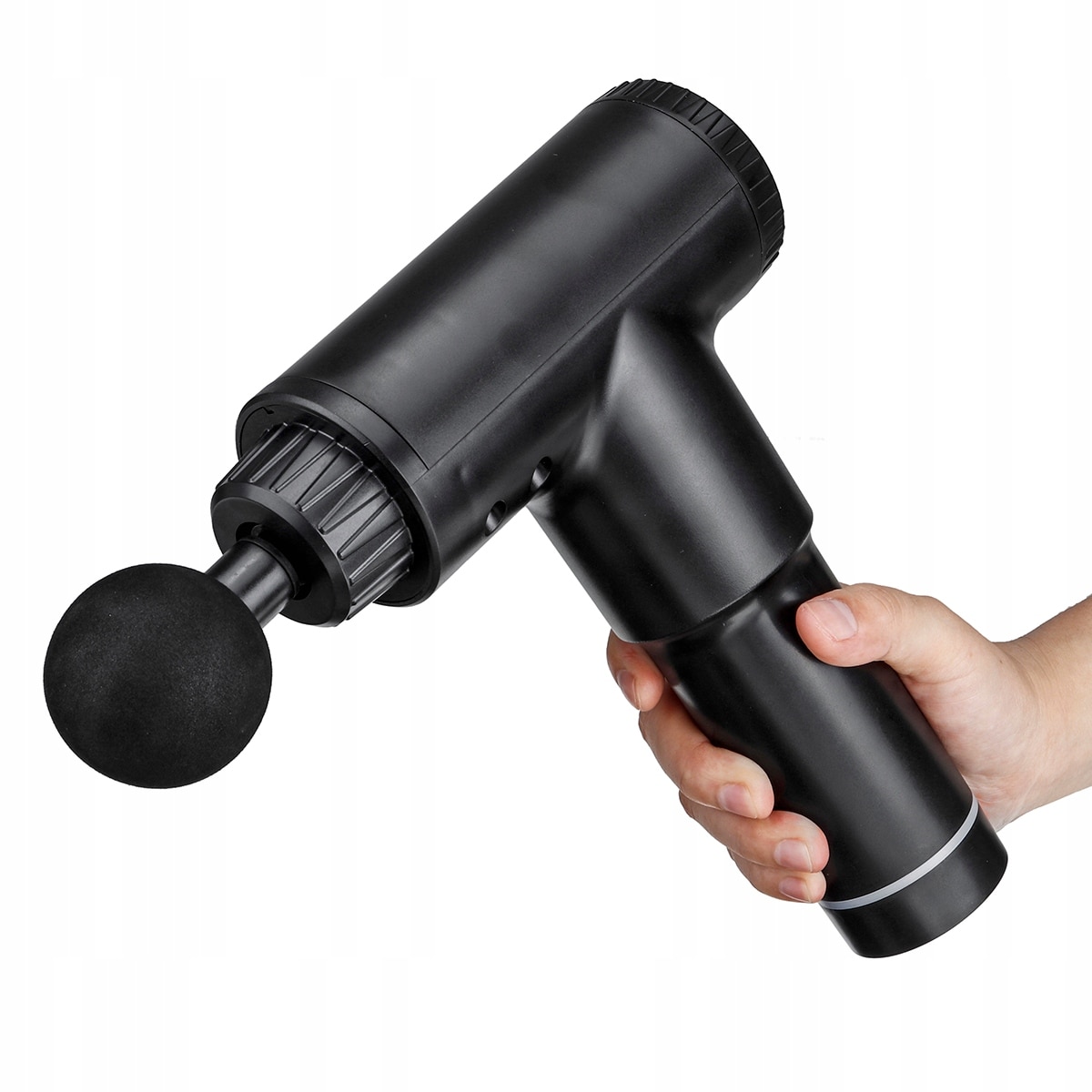 Pistol de masaj Gun Deep, Display LCD, 3200 RPM, 4000 mAh, Negru - eMAG.ro