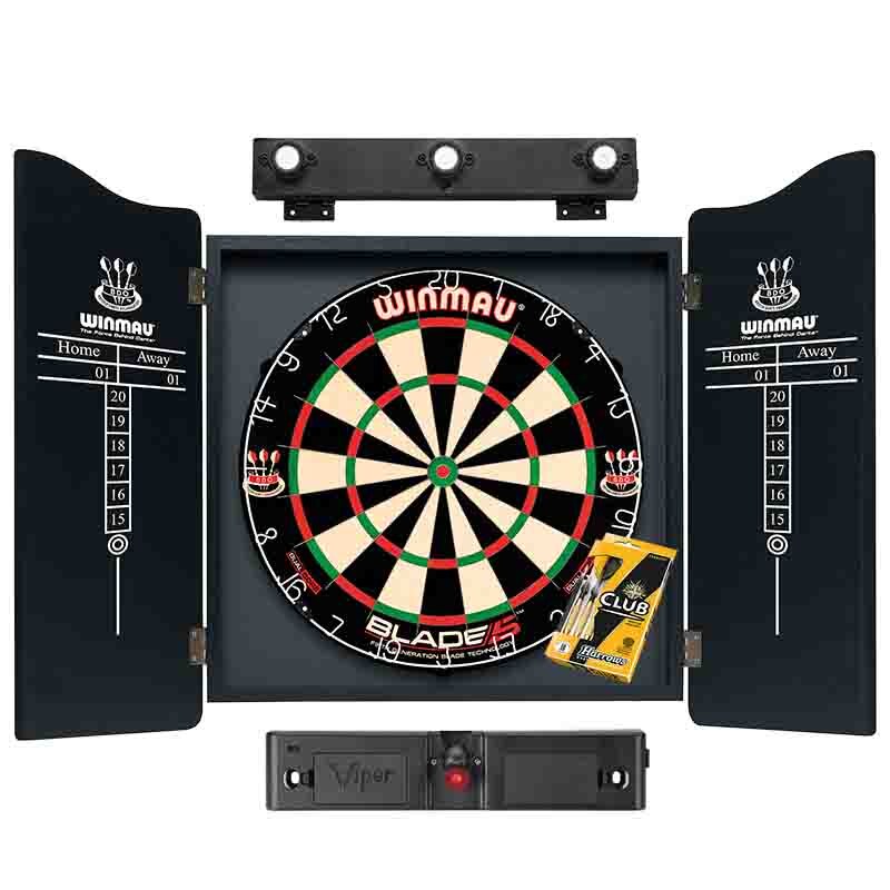 Set Tinta Darts, Winmau Blade 5 Professional Top Pack, Negru - eMAG.ro
