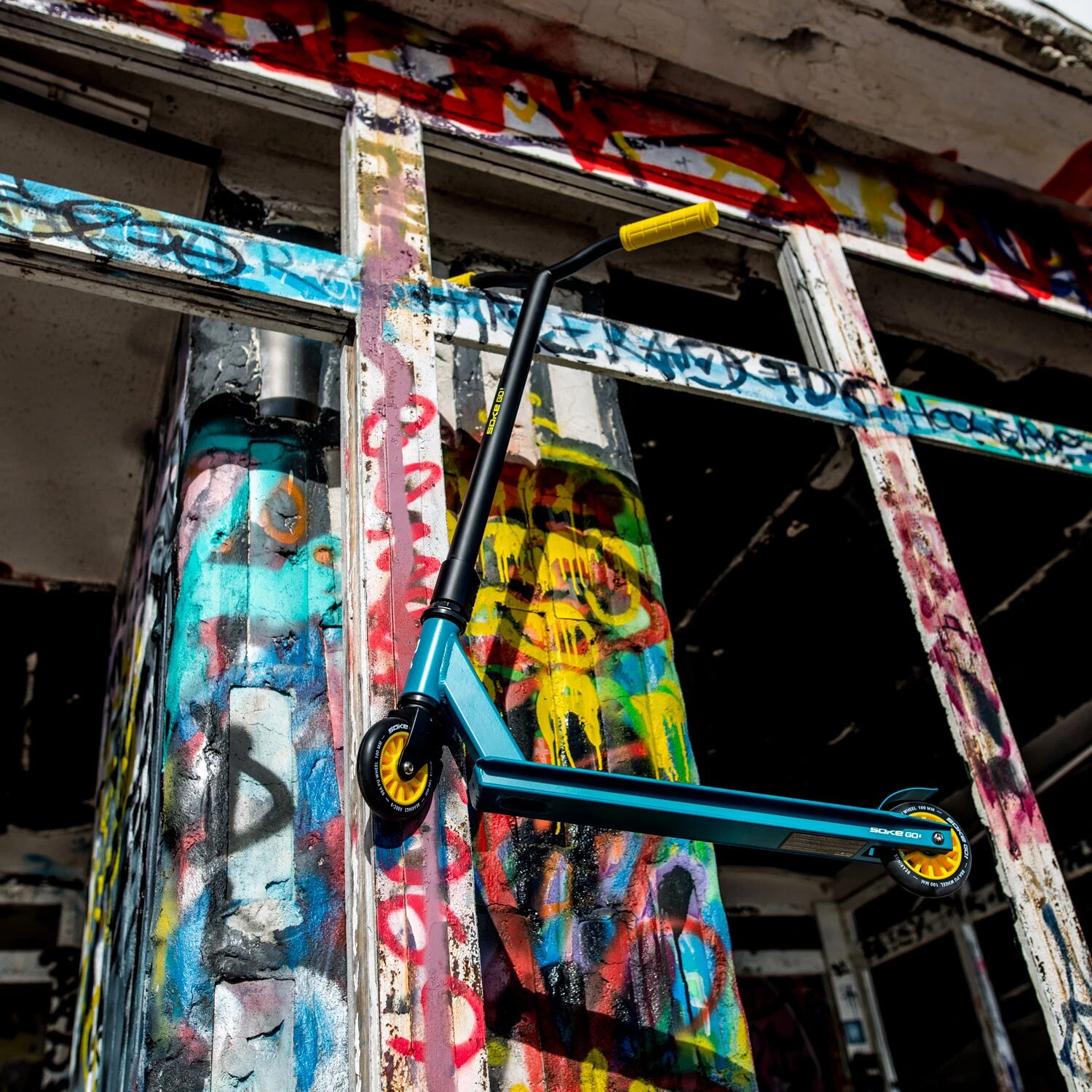 Скутер Soke GO, лагери ABEC 9, платформа от една част, спирачна система ...