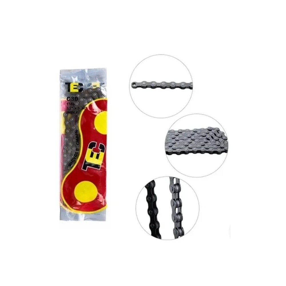 Lant TEC C30 1/2x3/32 6 / 7 / 8 Viteze, 116 Zale si KMC CL371 - eMAG.ro