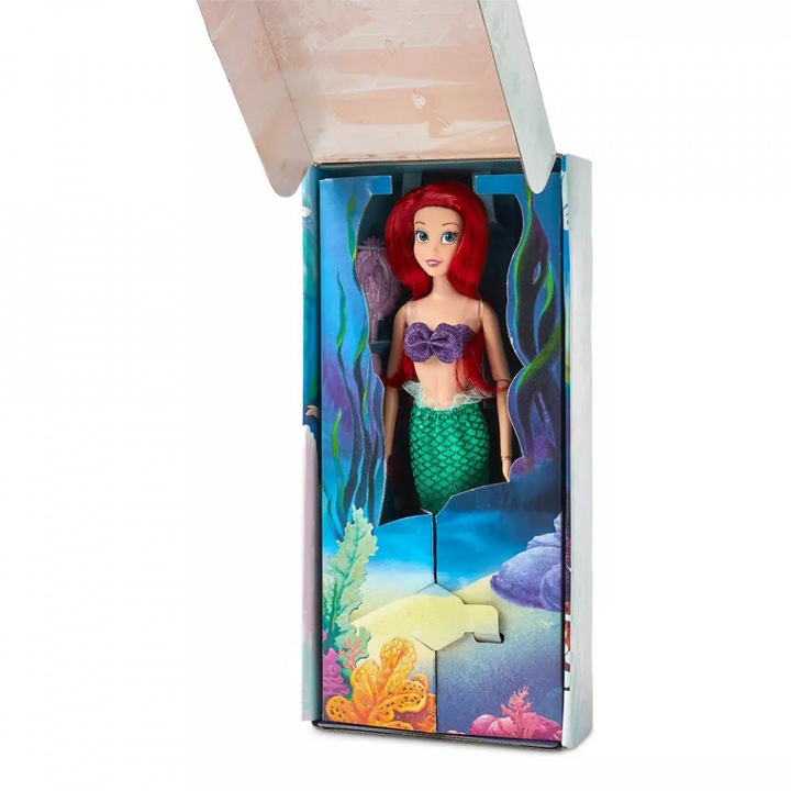 Papusa Ariel Classic, Eco, Disney, 29 cm - eMAG.ro