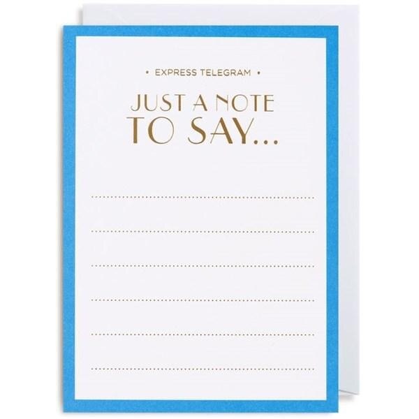 Set 10 felicitari - Just a Note to Say... - eMAG.ro