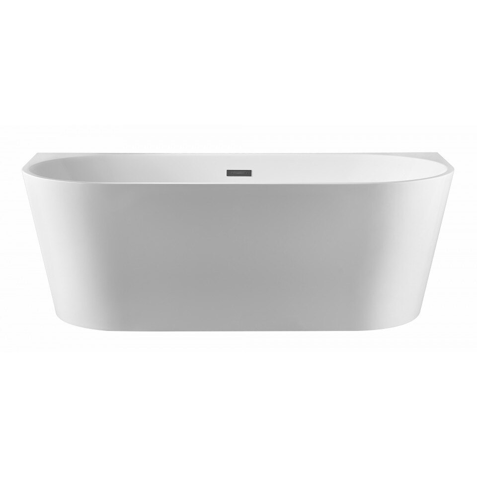 Cada freestanding ovala din acril JASMINE 170x75cm - eMAG.ro