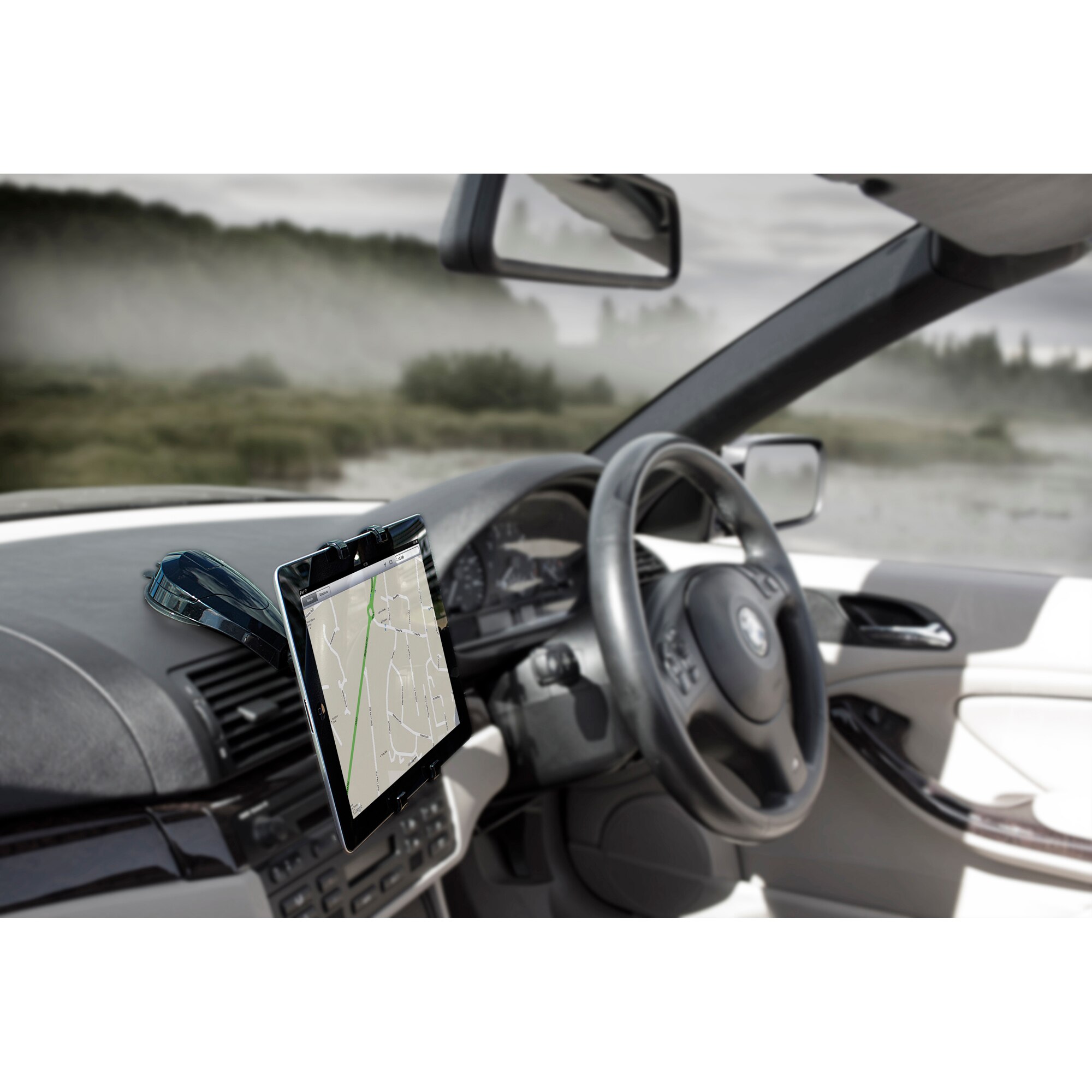 Suport auto universal Kit pentru tableta 7"-10", Black - eMAG.ro