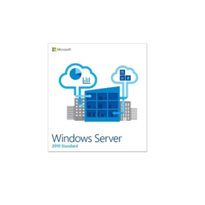 Windows, Server Standard 2019, 64 Bit, English, DVD - eMAG.ro
