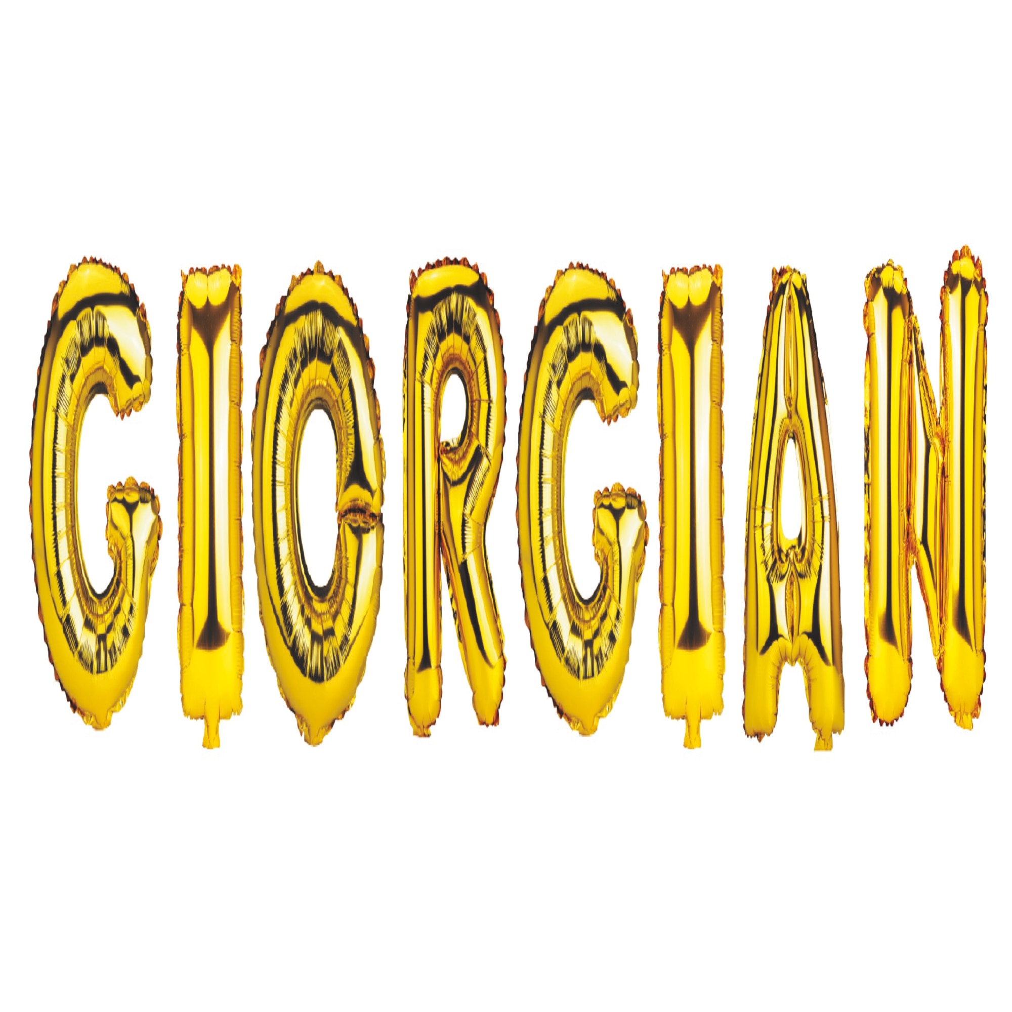 Giorgian Name Letters ballon készlet, arany, 40 cm - eMAG.hu