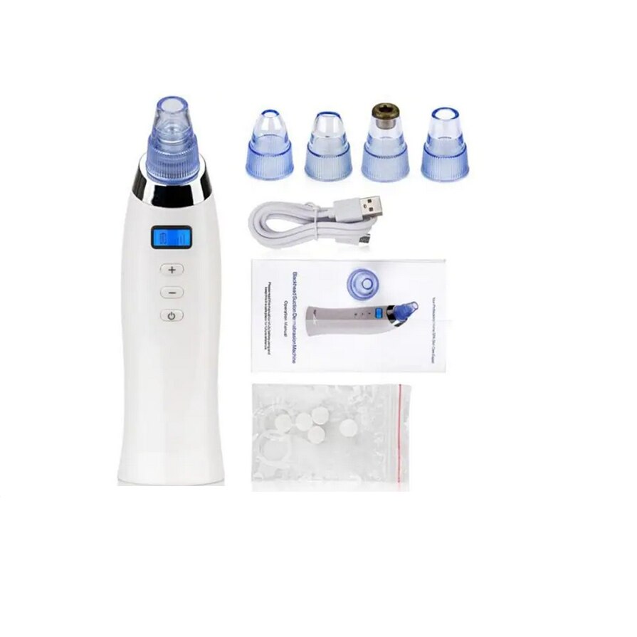Aparat curatare ten, acnee, puncte negre, puncte de grasime, digital ...