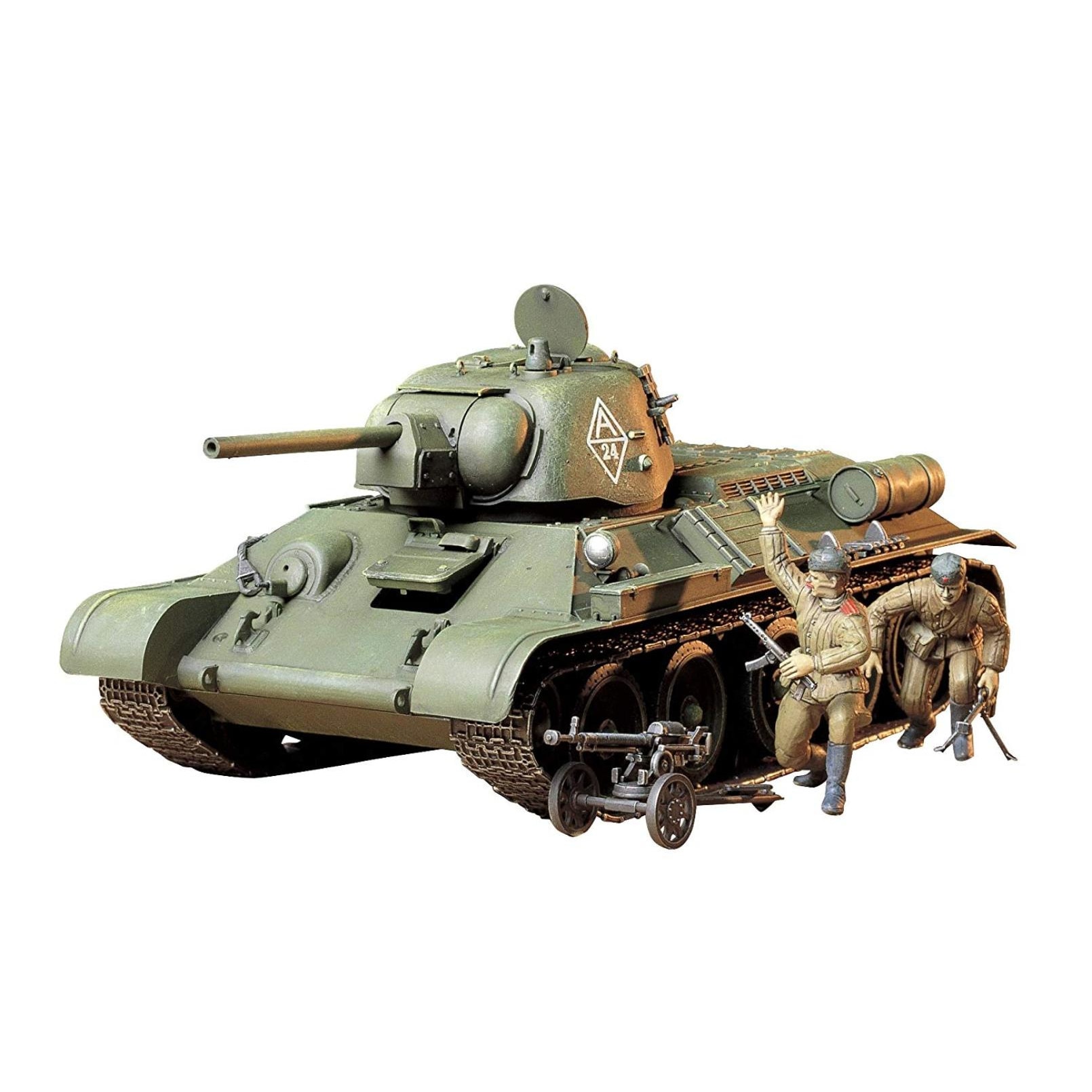 Tamiya Russian T34/76 "ChTZ" version 1943 production Medium Tank 1:35 ...