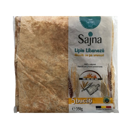Lipie Traditionala Libaneza, Sajna, 350g, 5 bucati - eMAG.ro
