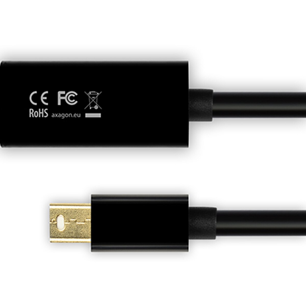 Adaptor AXAGON MiniDP la HDMI 1.4 adapter 4K/30Hz, RVDM-HI14N - eMAG.ro