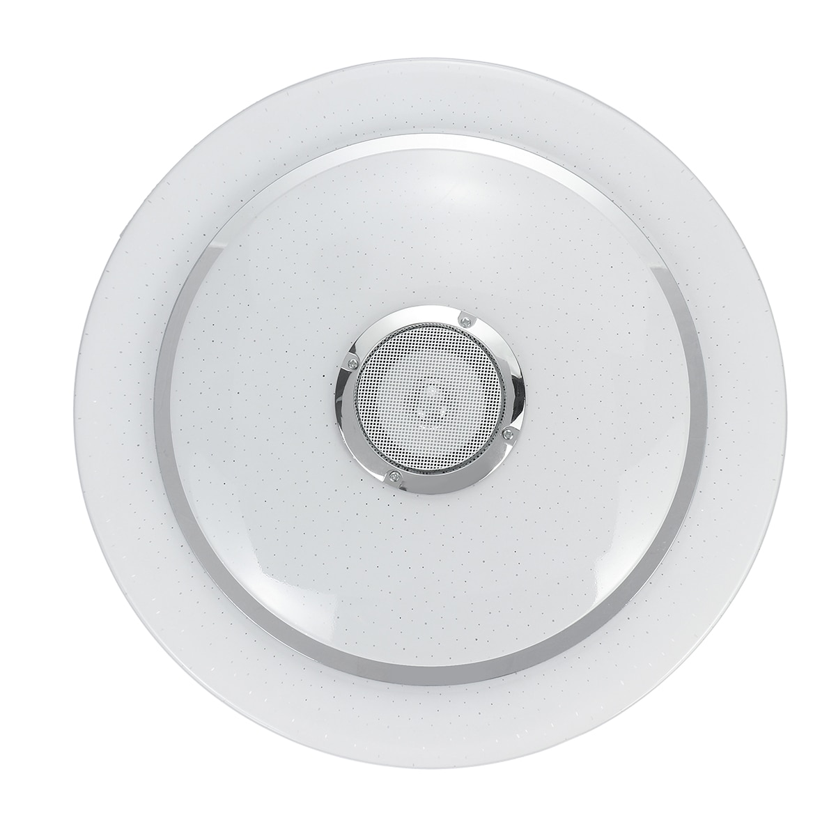 Plafoniera cu LED, RGB, Bluetooth, Telecomanda, 38.5 cm, Acril, Alb ...