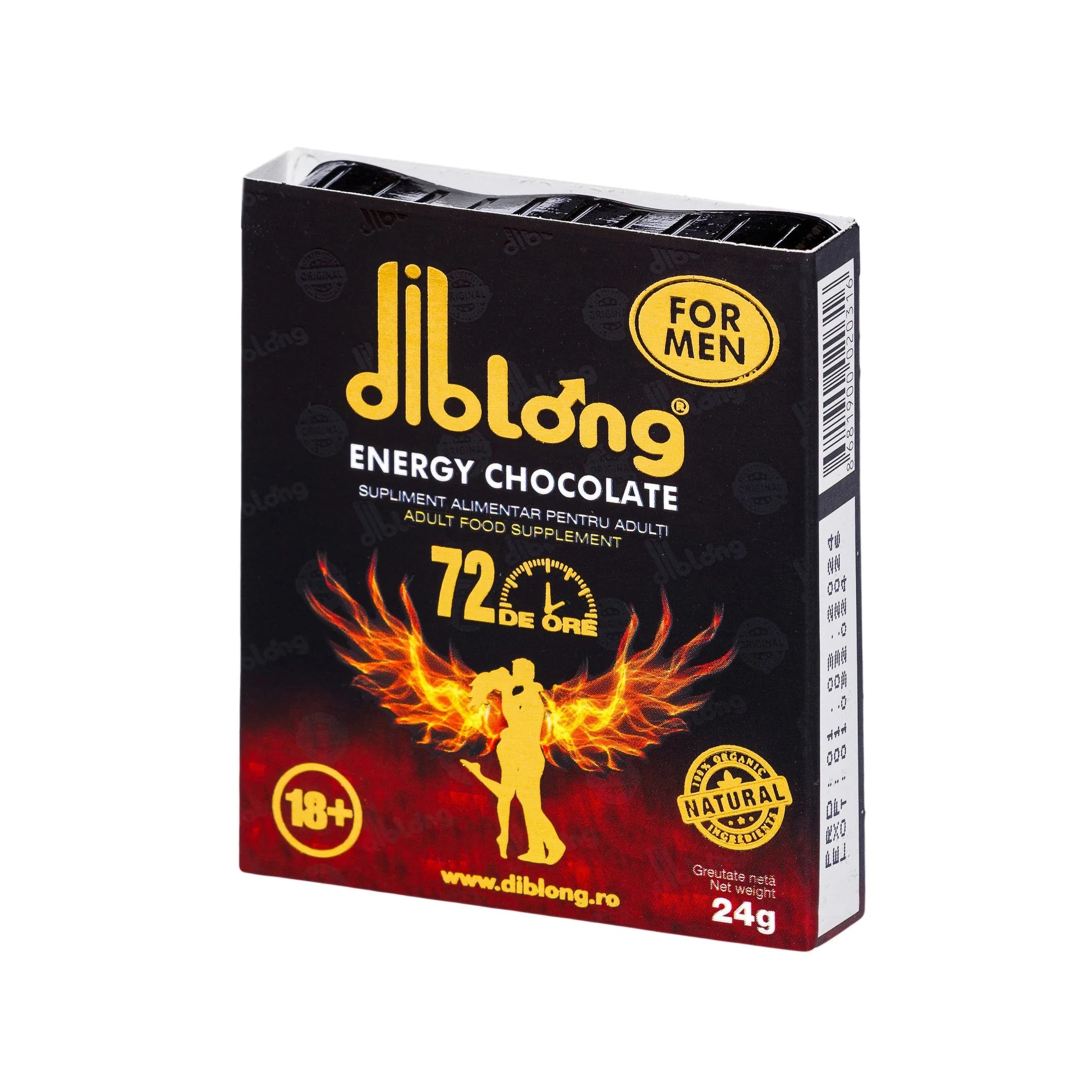 Set 6 afrodisiace tip ciocolata premium concentrat, DIBLONG ENERGY ...