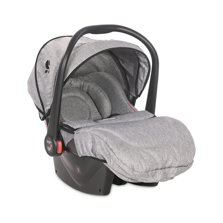 Стол за кола LORELLI PLUTO, 0-13 kg, Light Grey - eMAG.bg