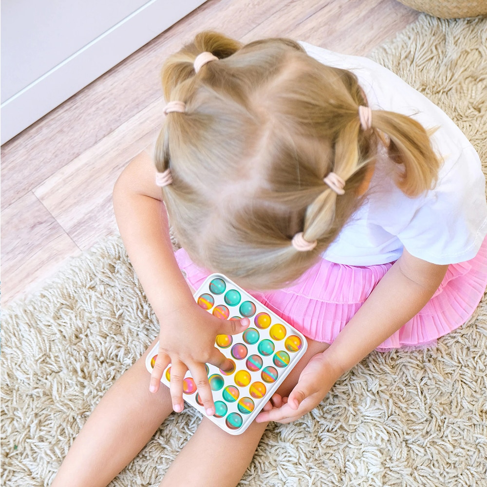 Комплект от 2 играчки Zenuk® - Simple Dimple, Pop It, Fidget Toys ...