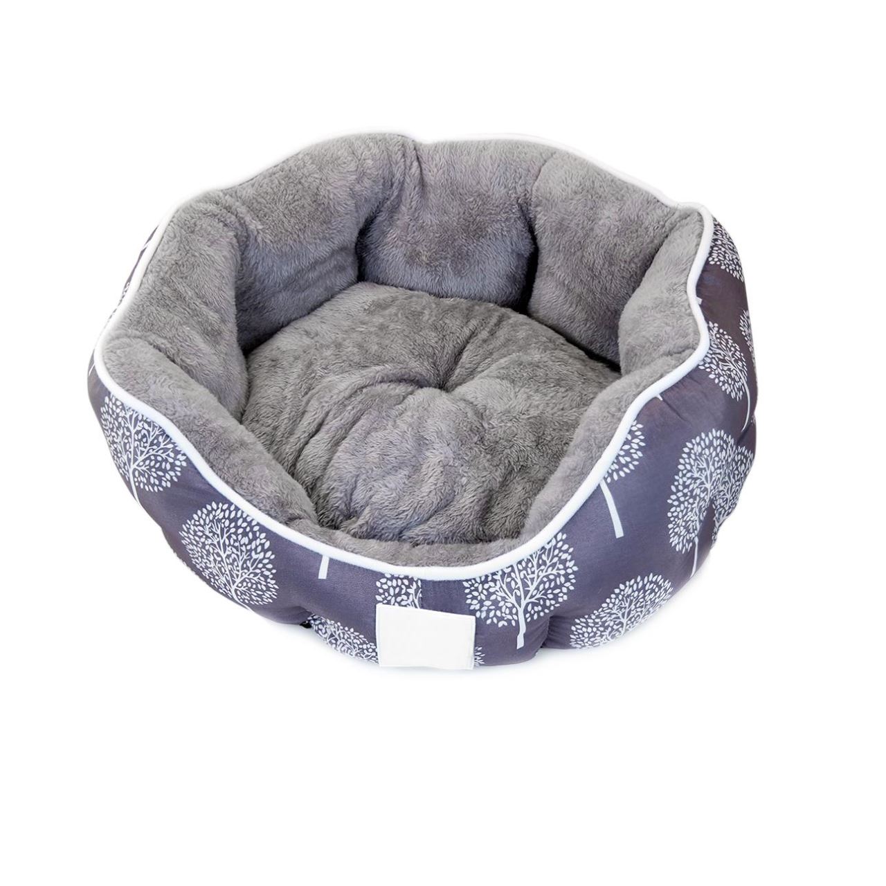 Culcus moale, pentru caine/pisica, perna detasabila, semi-ortopedic ...