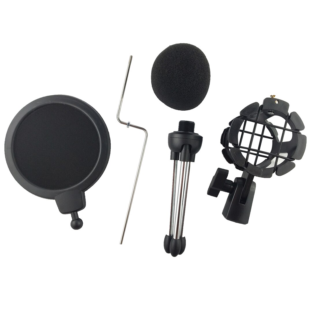 Microfon studio pentru copii, Ozon-Tools, Negru - eMAG.ro