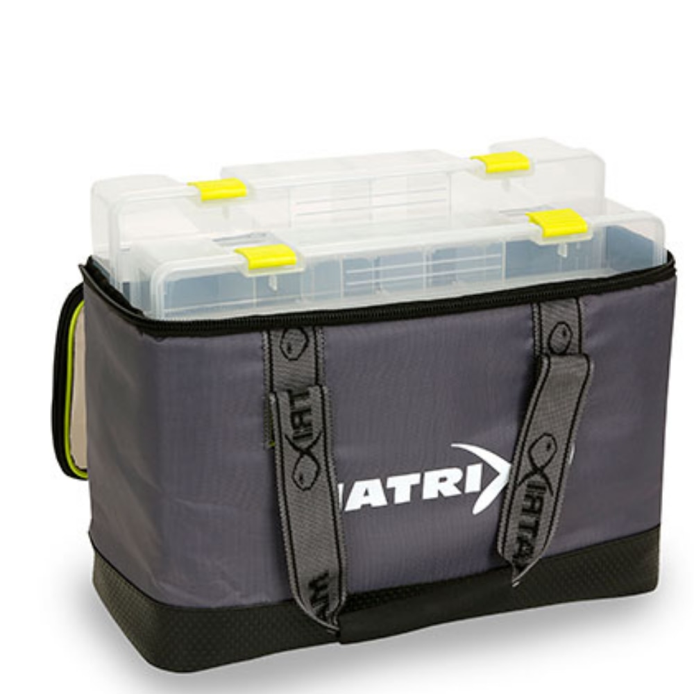 Geanta pescuit, negru, MATRIX Pro Caz L - eMAG.ro