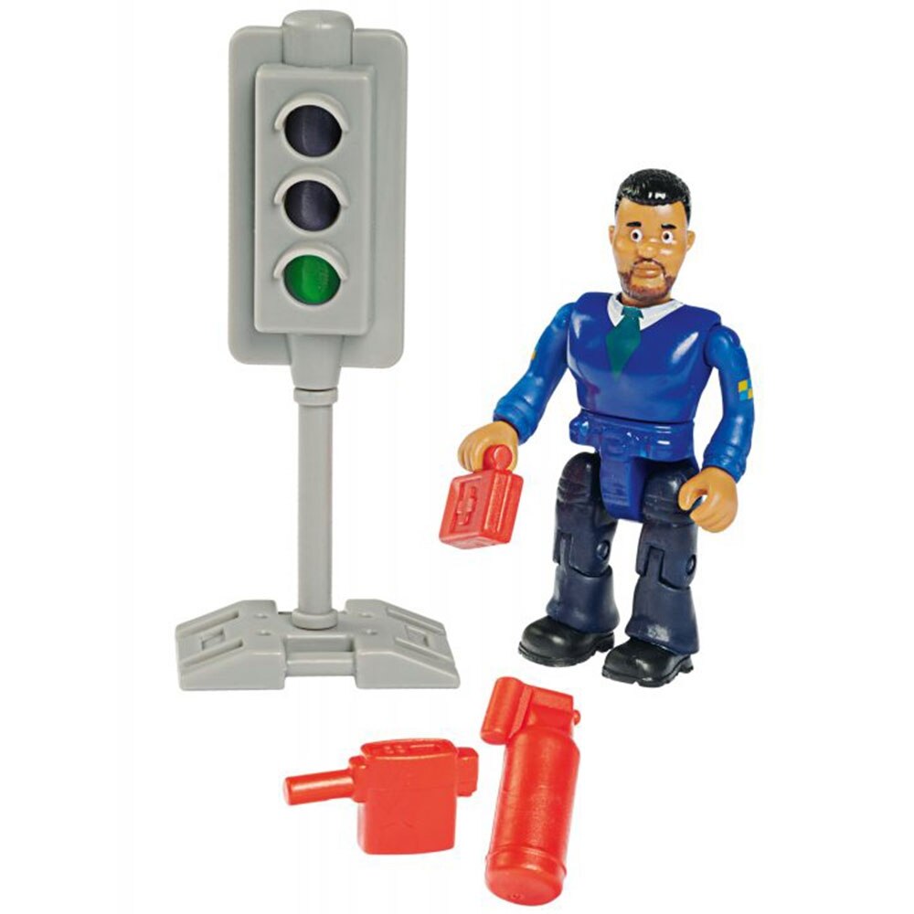 Полицейска количка Simba Fireman Sam, Sam Police Car, С фигурка и ...