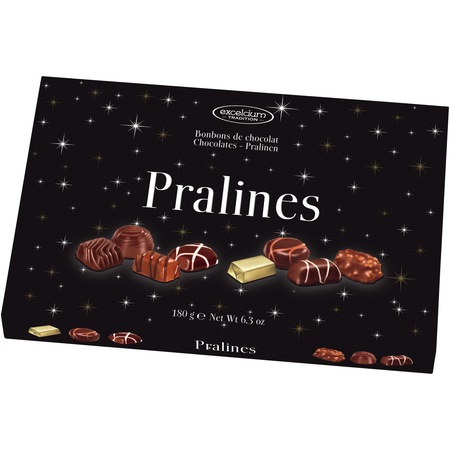 Bomboane de ciocolata asortate Hamlet Pralines Excelcium Black Xmas ...