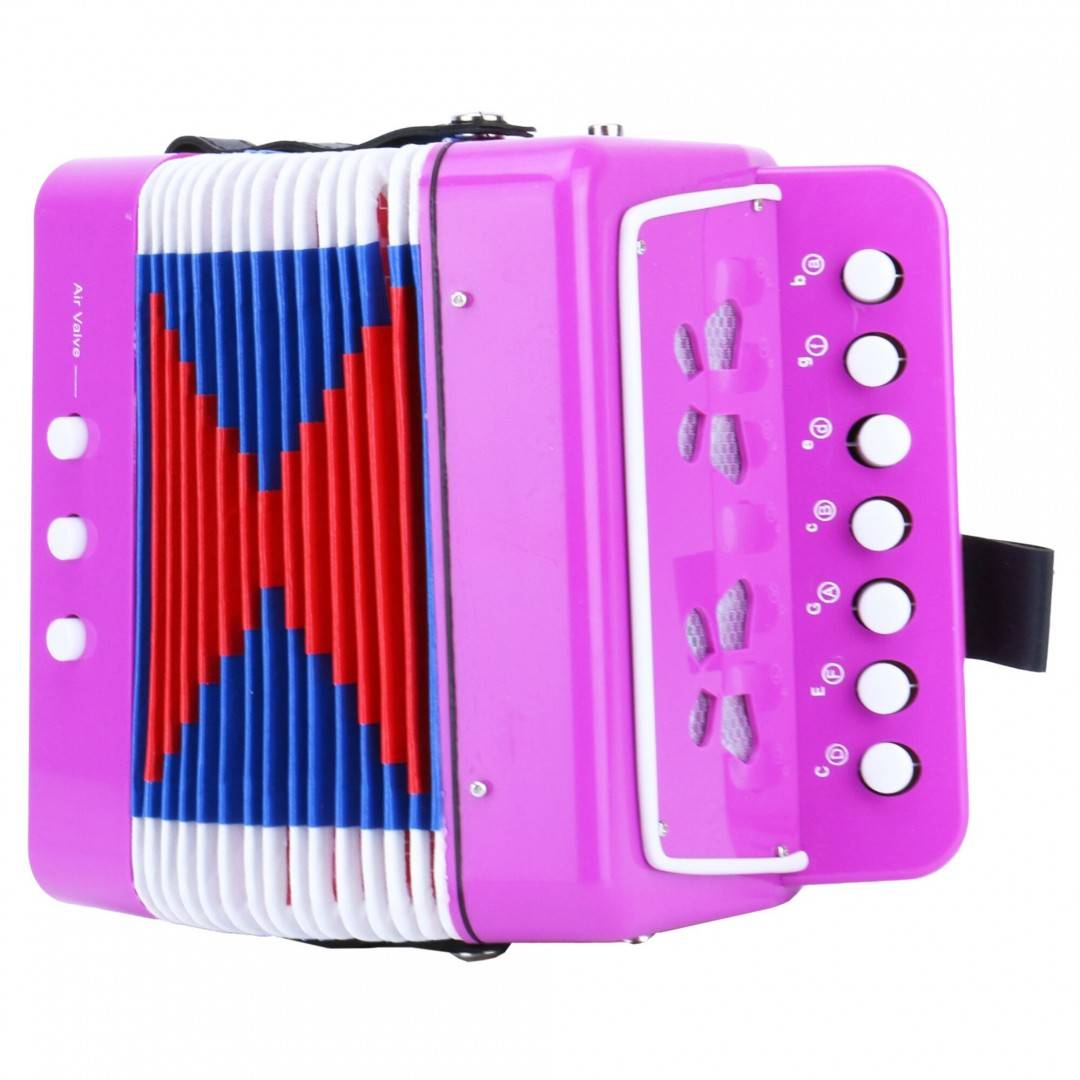 Instrument muzical de jucarie cu sunete realistice, acordeon pentru ...