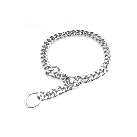 Zgarda strangulanta Otel Inoxidabil, 3 inele - 4.0 mm x 70 cm - eMAG.ro