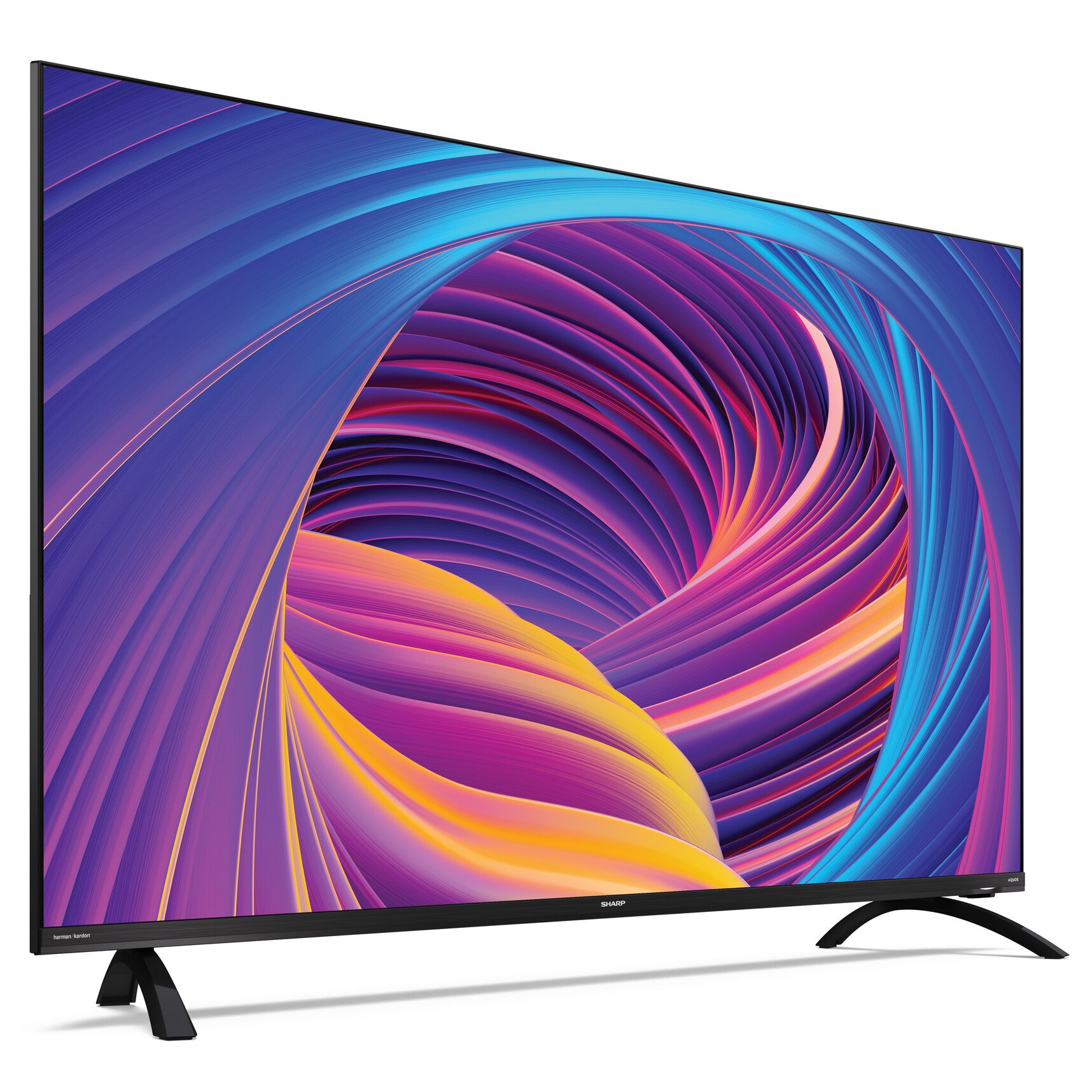 Televizor LED inteligent, SHAR,P 50DL3EA, 126 cm, 4K Ultra HD, Android ...