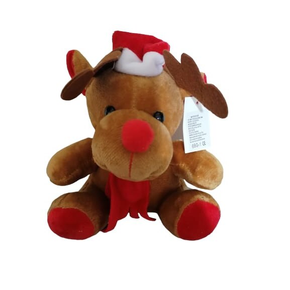 Jucarie de plus, Ren de Craciun, 15 cm - eMAG.ro