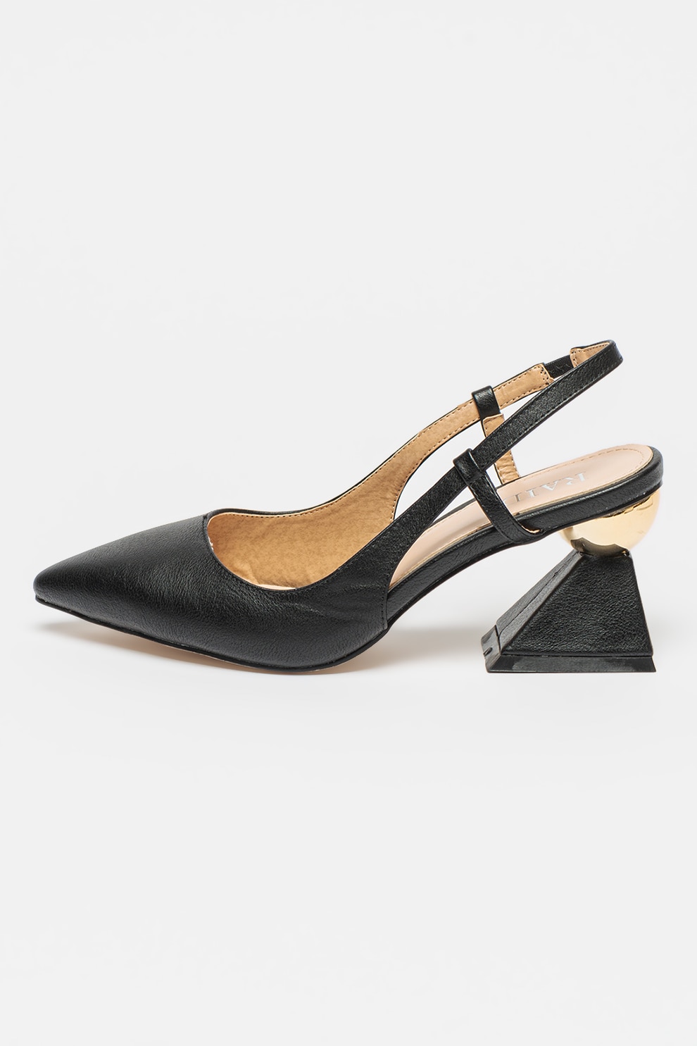 RAID®, Pantofi slingback cu varf ascutit Jasmine, Negru, 40 - eMAG.ro
