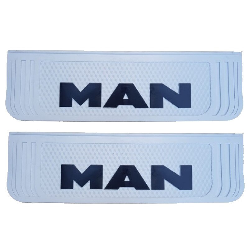 Set aparatori albe 3D pentru camion Man 640x190 mm - eMAG.ro