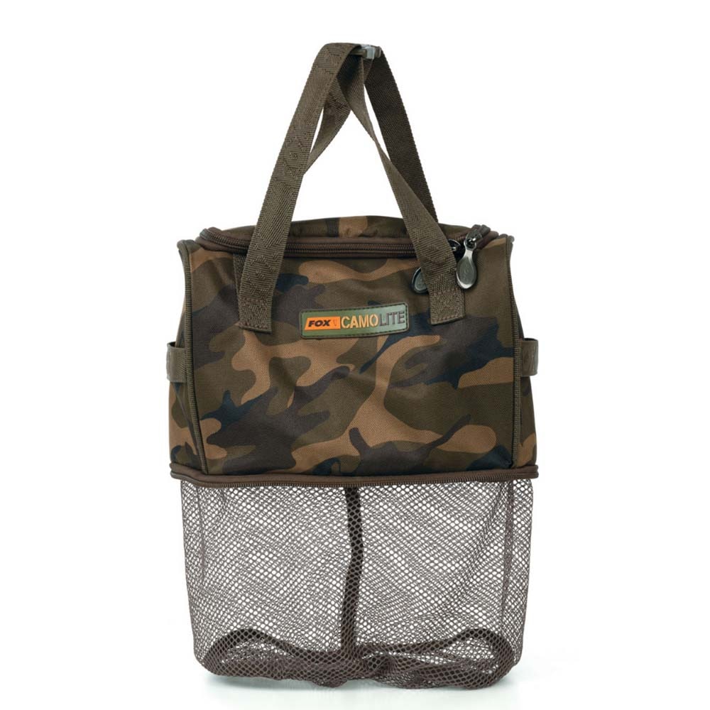 Geanta pentru pescuit, kaki, Fox Camolite Bait Air Dry Large - eMAG.ro