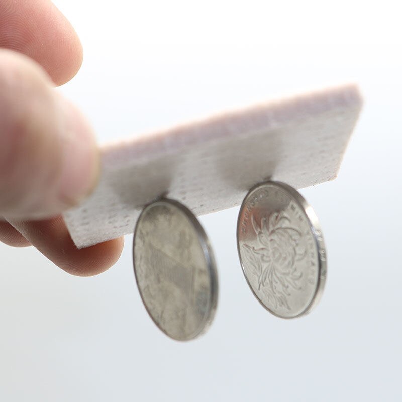 Set 98 planoare antiderapante, GOGOU, pasla, protectii mobilier, alb ...