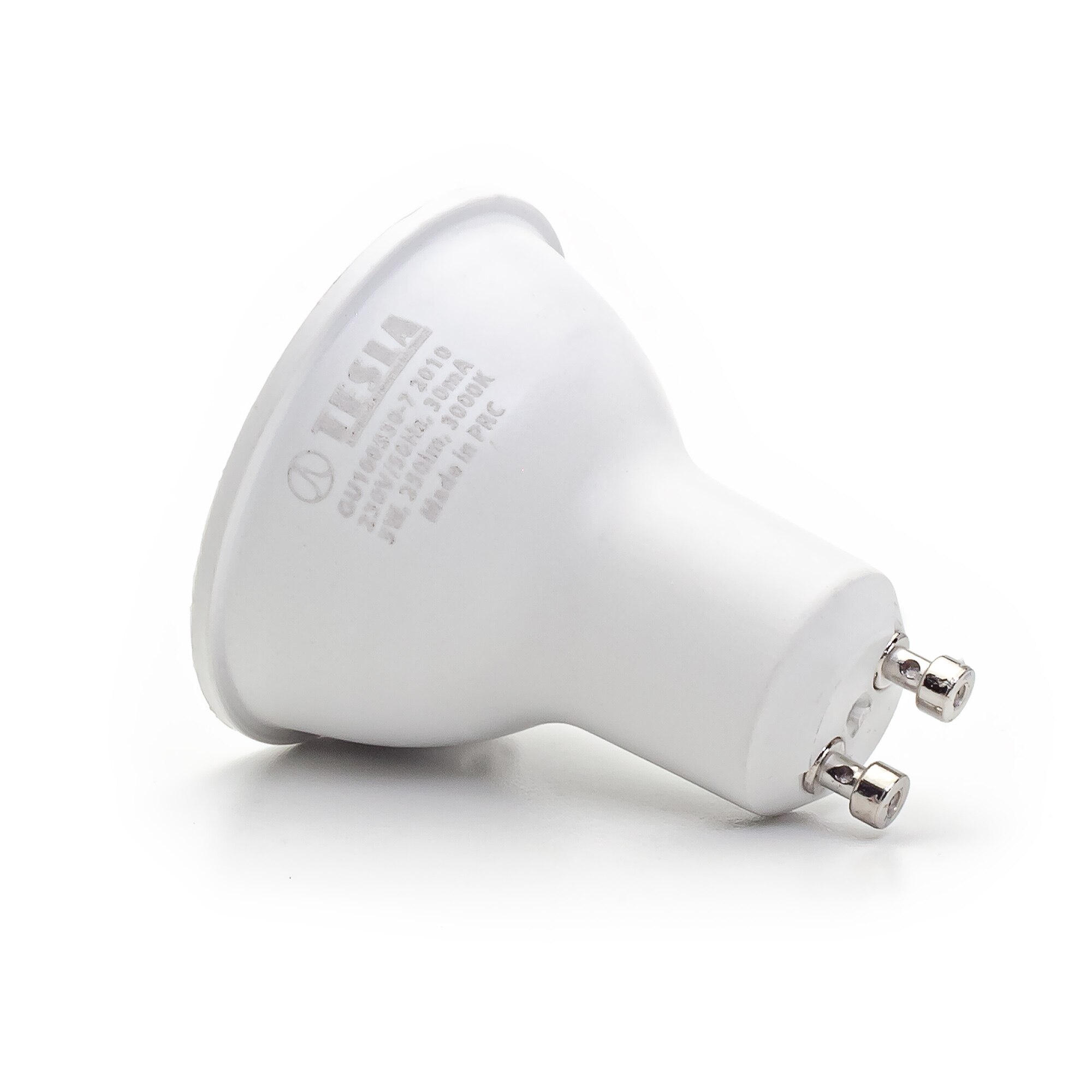 Bec led, TESLA Lighting, GU10, 3W, 230V, 250lm, 25 000h, lumina calda ...