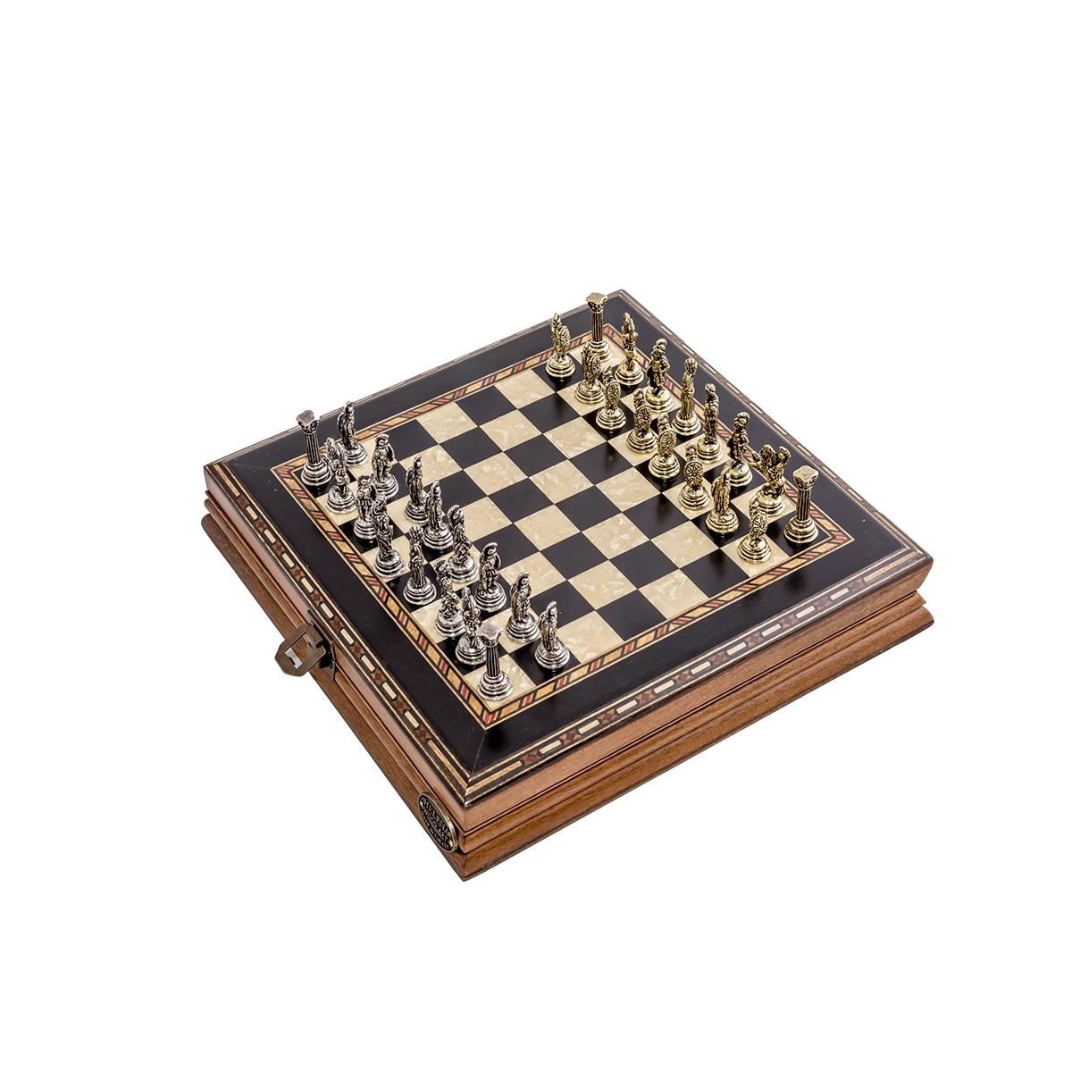 Joc de sah elegant mini 2617 BLK - eMAG.ro