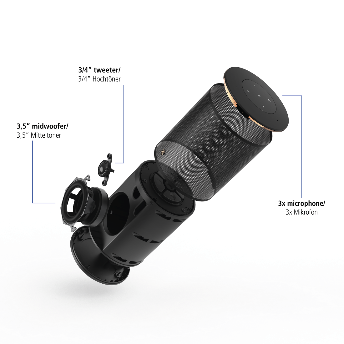 Boxa Hama Smart SIRIUM1400ABT, Alexa/Bluetooth - eMAG.ro